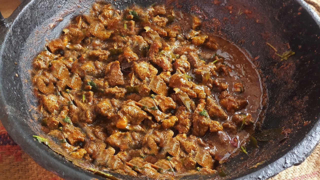 Home Cooking | Village style Mutton Recipe | Simple Mutton Curry Recipe ...