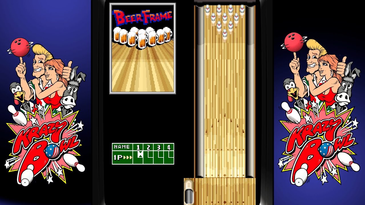 Krazy Bowl (1994, American Sammy) Arcade QuickPlay - YouTube
