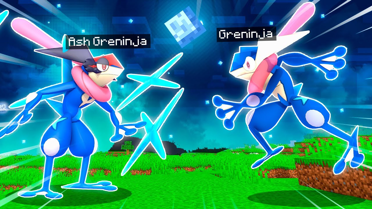 Using the BEST Greninja in Minecraft Pixelmon! - YouTube