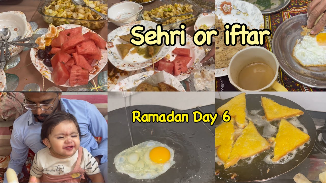 Ramadan Day 6 | Sehri Or Iftar | Bushra Haroon Vlog - YouTube
