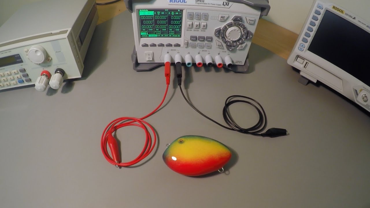 Vibrolure prototype demo (Vibrating fishing lure) - YouTube