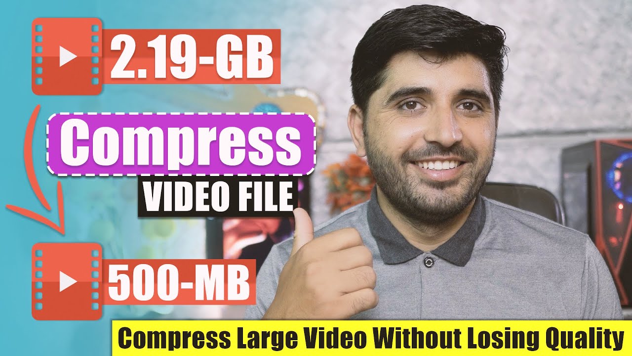 Compress Large Video Without Losing Quality | How to Make Video Files Smaller | Film Editing ...