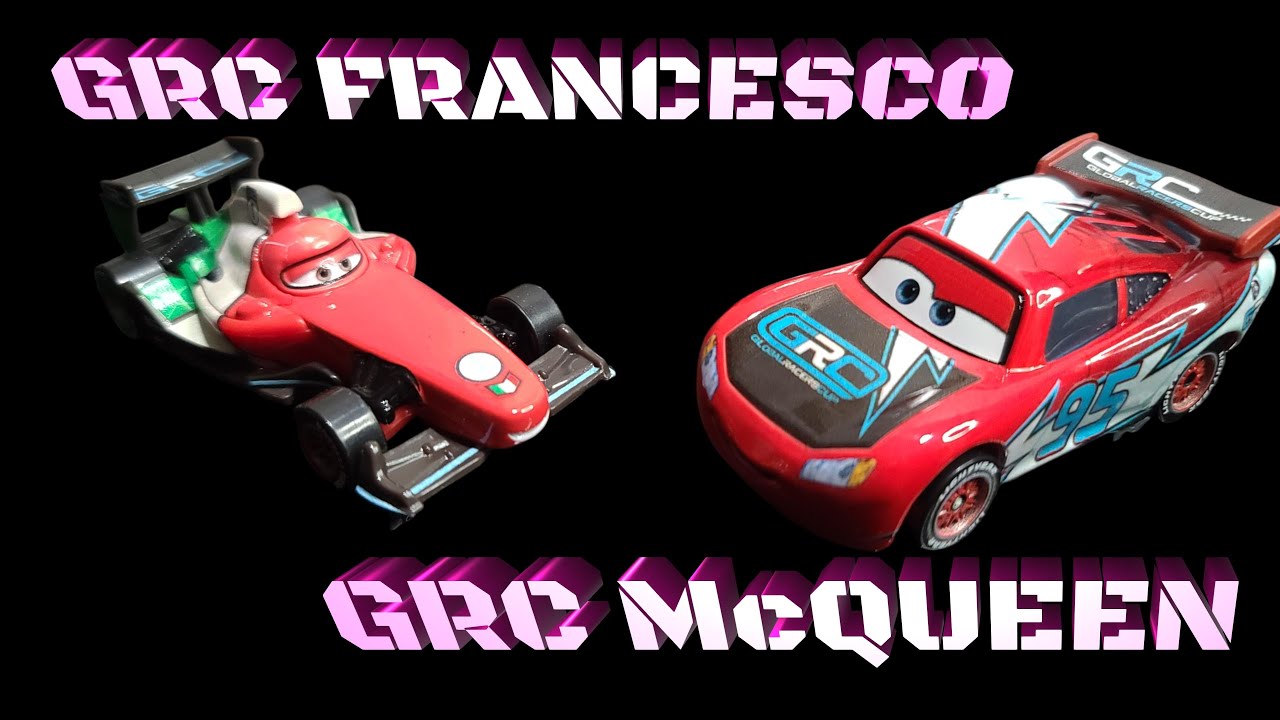 Disney Pixar Cars GRC Lightning McQueen Francesco New 2024 - YouTube