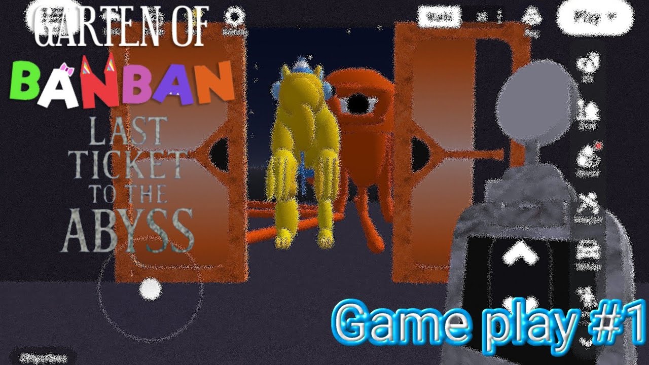 Garten Of Banban 9 Game Play #1 - Brushista 's Buzze × How tall is the ...