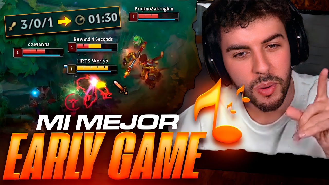 ¡De JUGADOR PROFESIONAL a CANTANTE! El mejor EARLY GAME de la SEASON ...