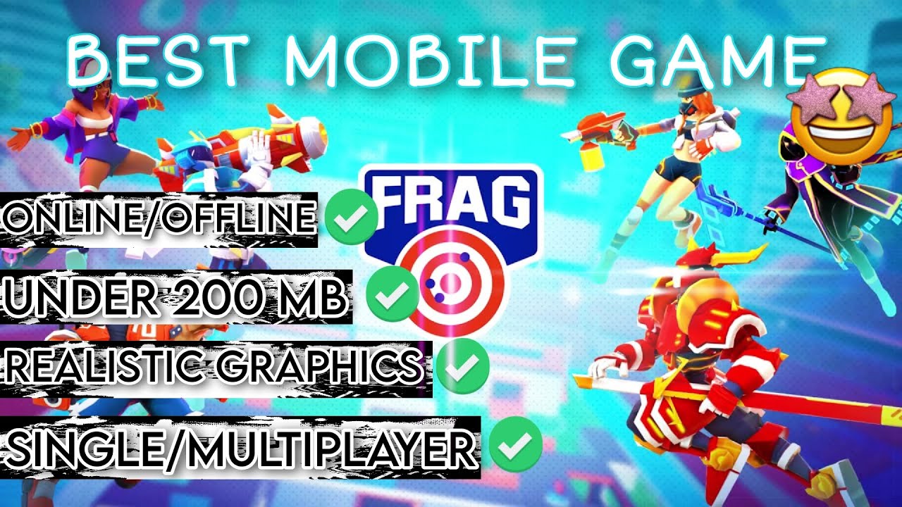 Frag Pro Shooter: 🤩 BEST MOBILE GAME under 200MB with realistic ...