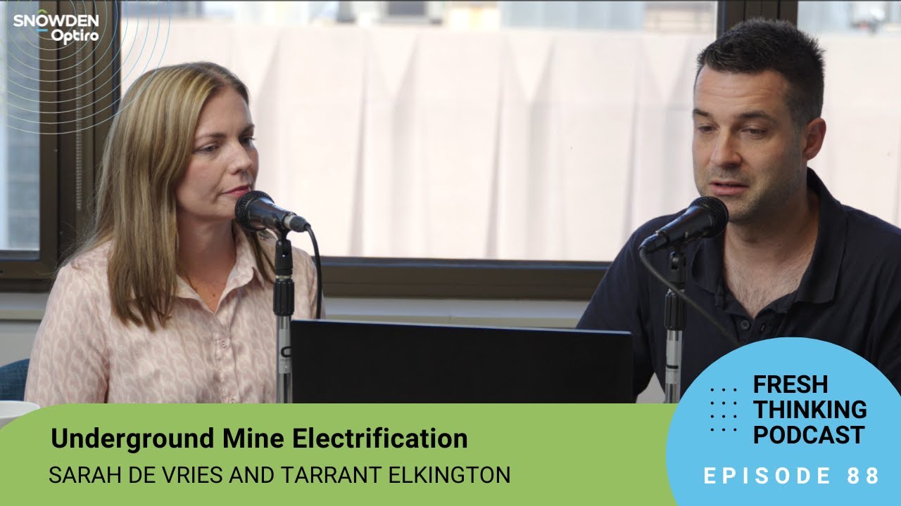 Episode 88: Underground Mine Electrification. Fresh Thinking Podcast by ...