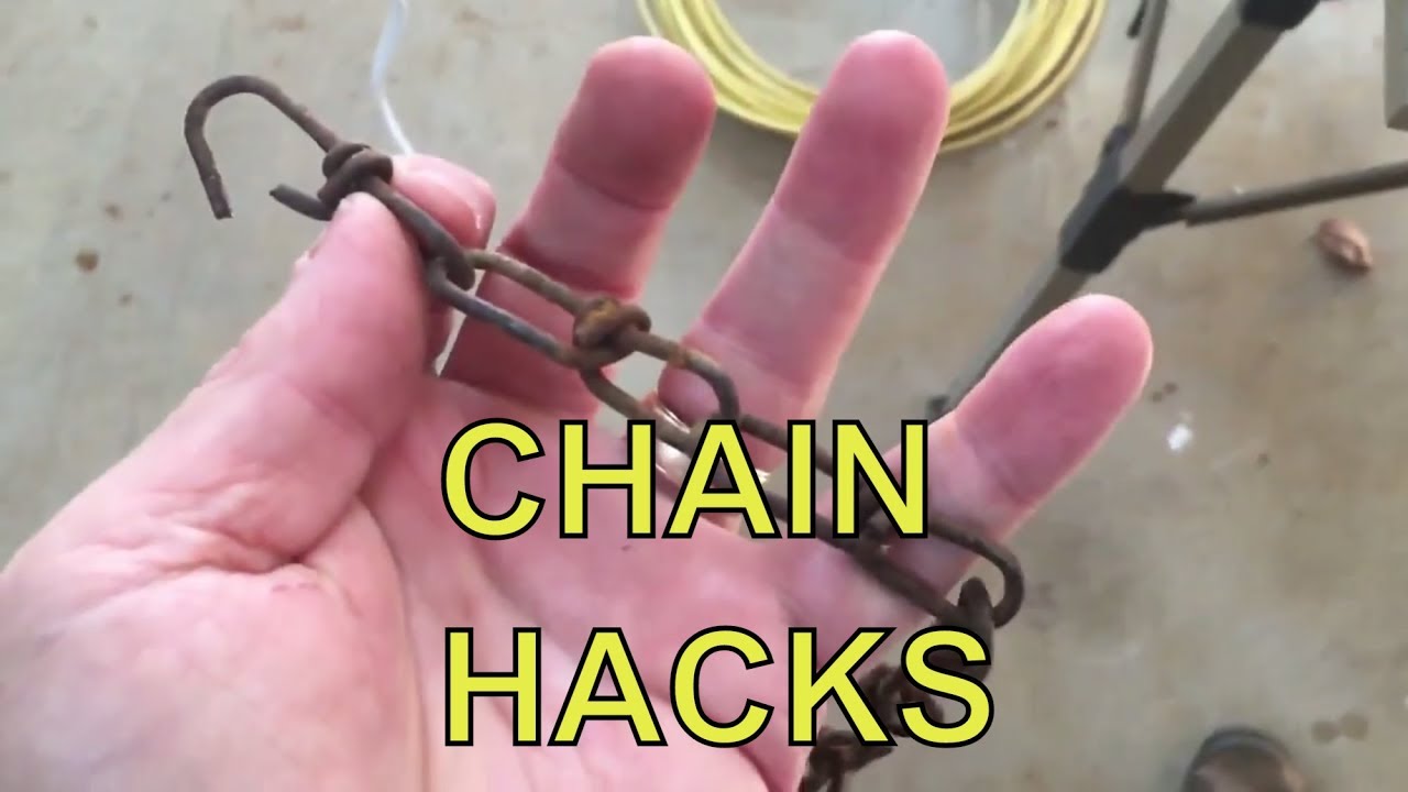 LIFE HACKS FOR OLD CHAINS - YouTube