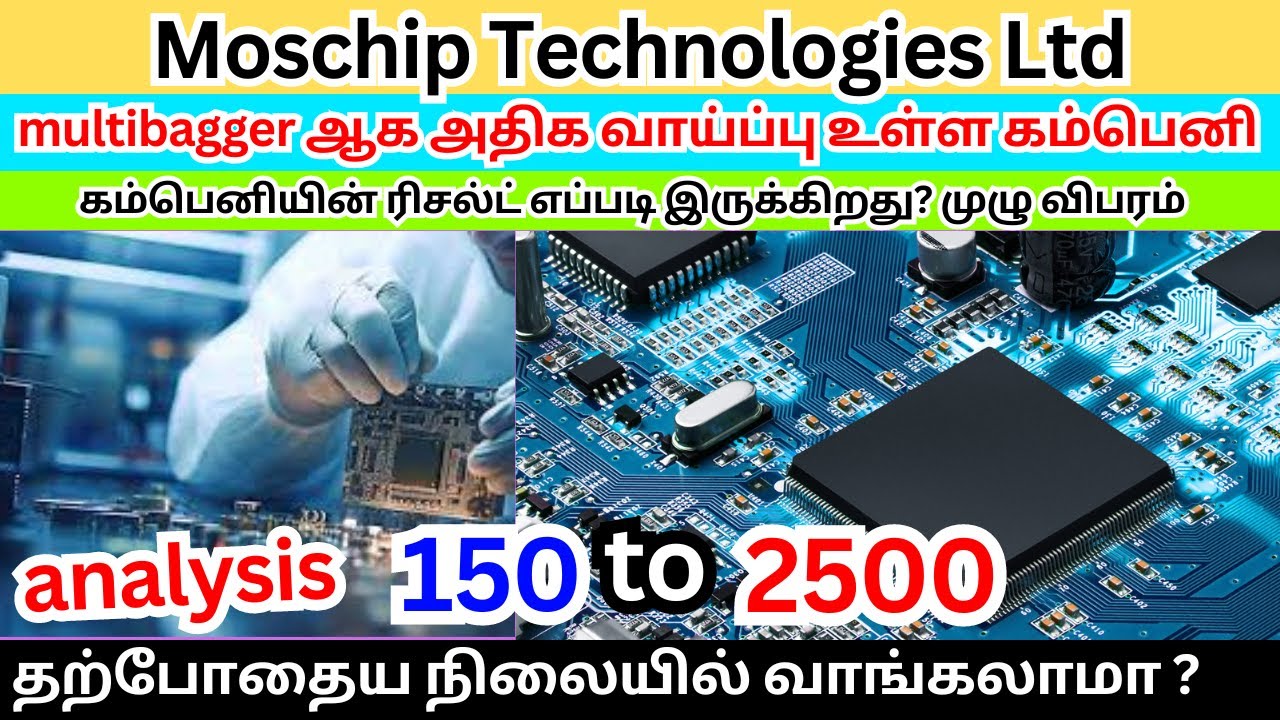Moschip Technologies Ltd 2024 analysis tamil கம்பெனியின் ரிசல்ட் எப்படி ...