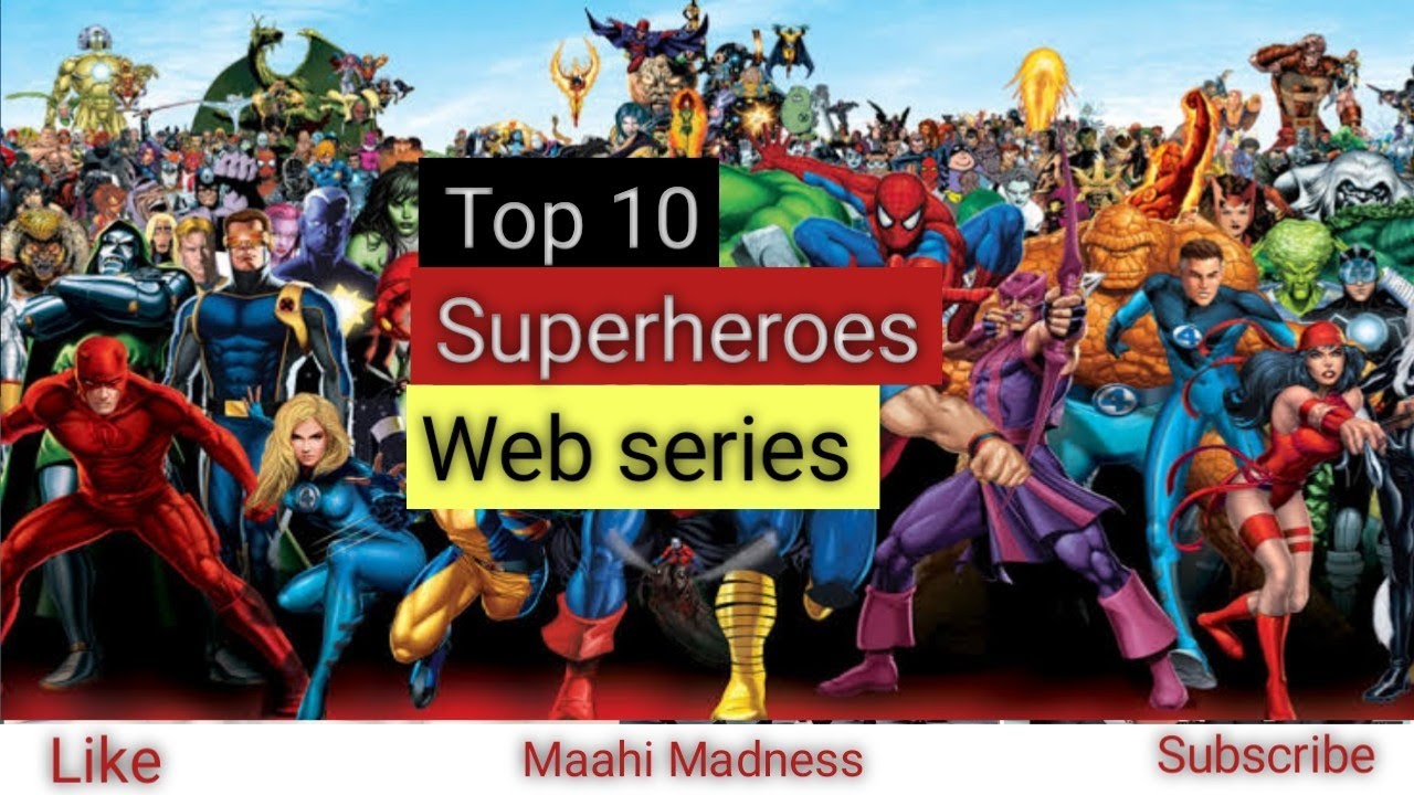 Top 10 Superheroes Web Series - YouTube