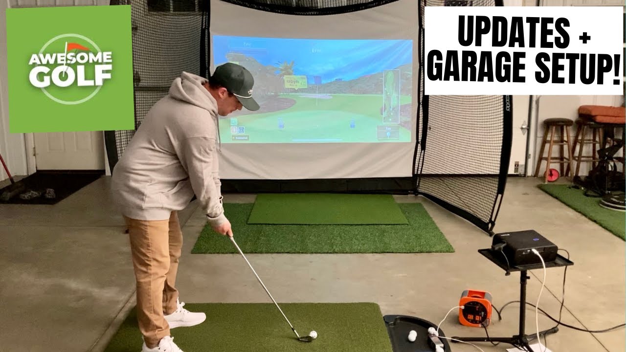 Awesome Golf Update + Budget Garage Setup with Garmin R10 & Rapsodo ...
