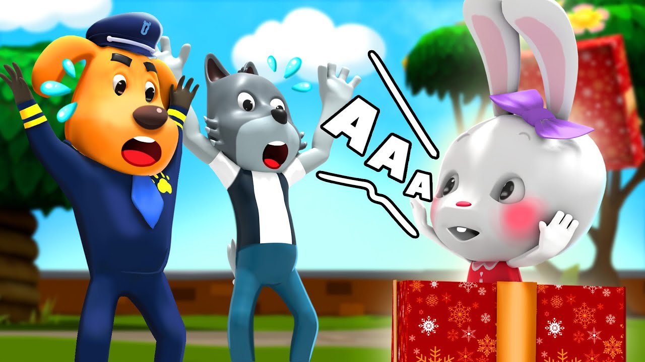 OMG!! Little Rabbit's Gift | Labrador 3D Animation | Sheriff Labrador ...
