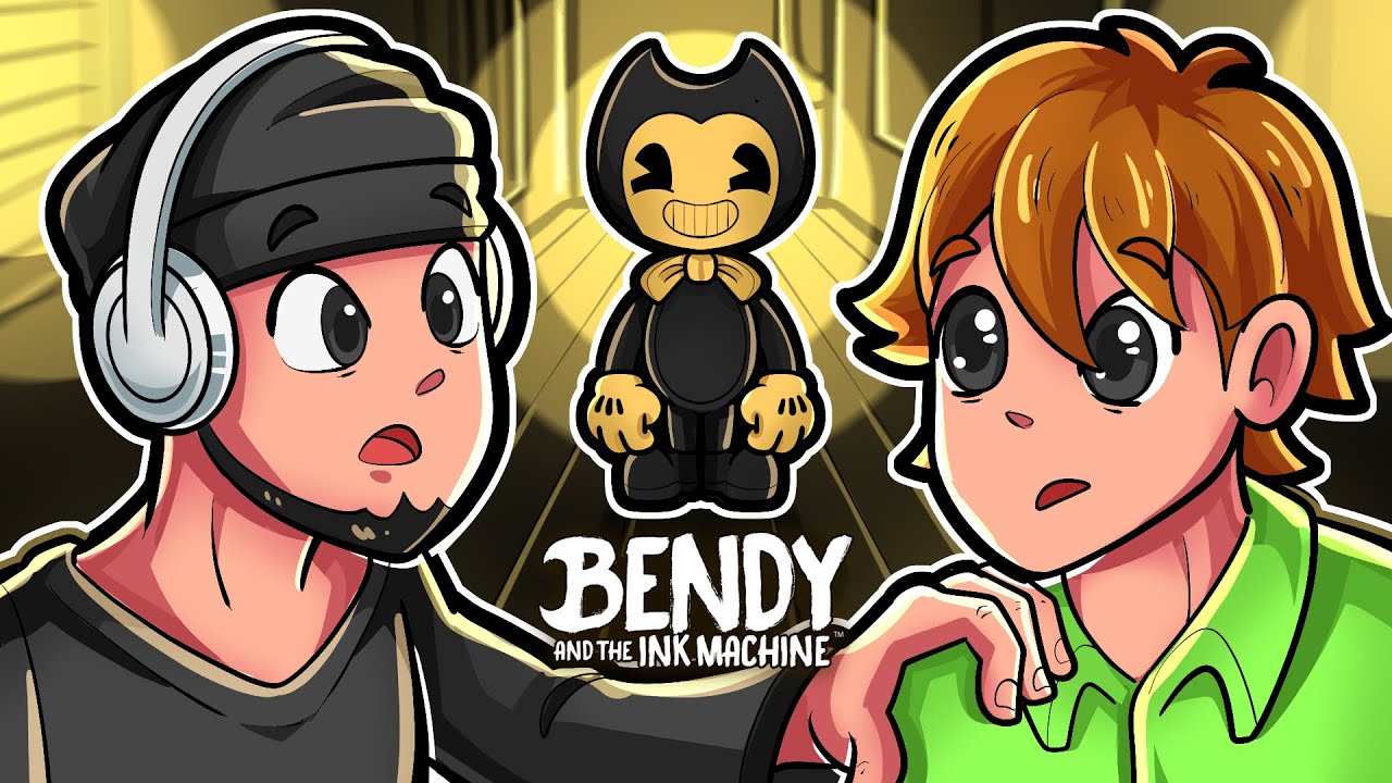 Can 2 Idiots Beat Bendy & The Ink Machine?! - YouTube
