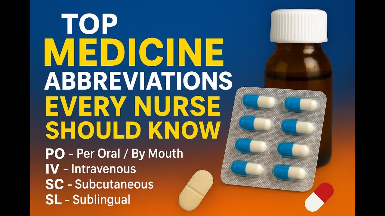 “PO, IV, IM, SC — What Do They Mean? Nursing Shortcut Guide 💉” - YouTube