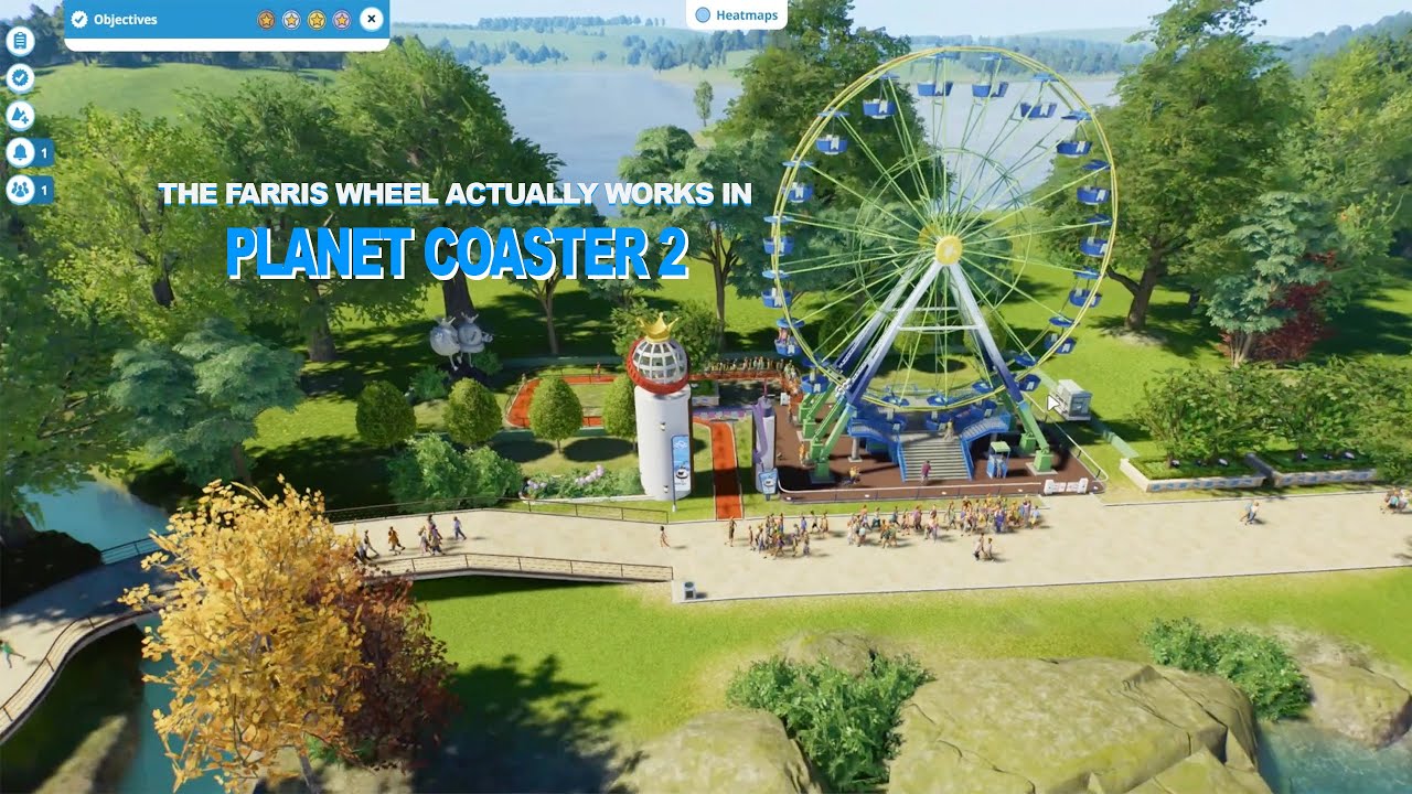 The Ferris Wheel is actually popular in Planco 2! My First time in ...