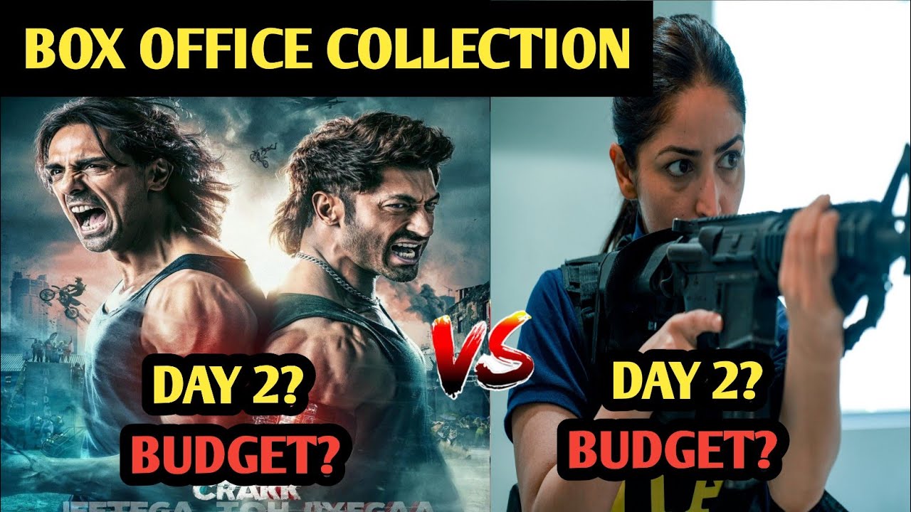Article 370 day 2 vs Crakk box office collection, Crakk vs Article box ...
