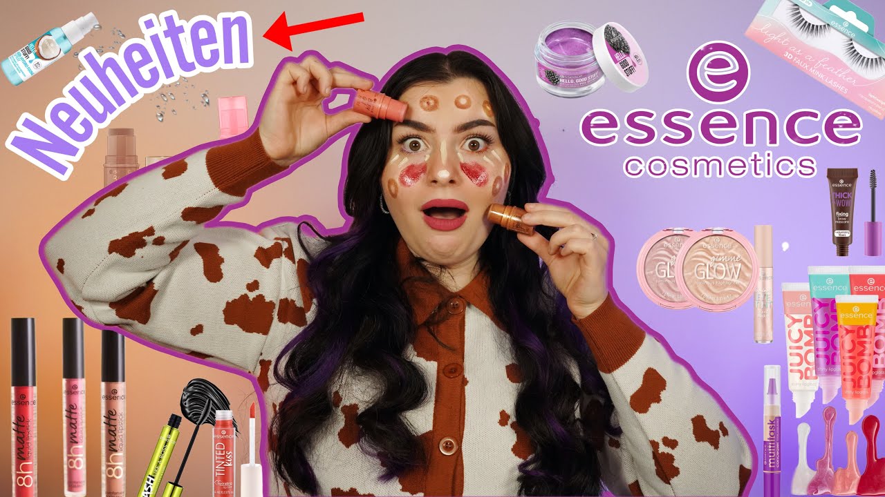 ALLES NEU ! 😍...ich teste die Neuheiten von ESSENCE!!! 💄 - YouTube