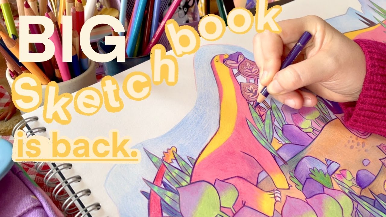 my second biggest illustration yet | drawing Shunosaurus lii - YouTube