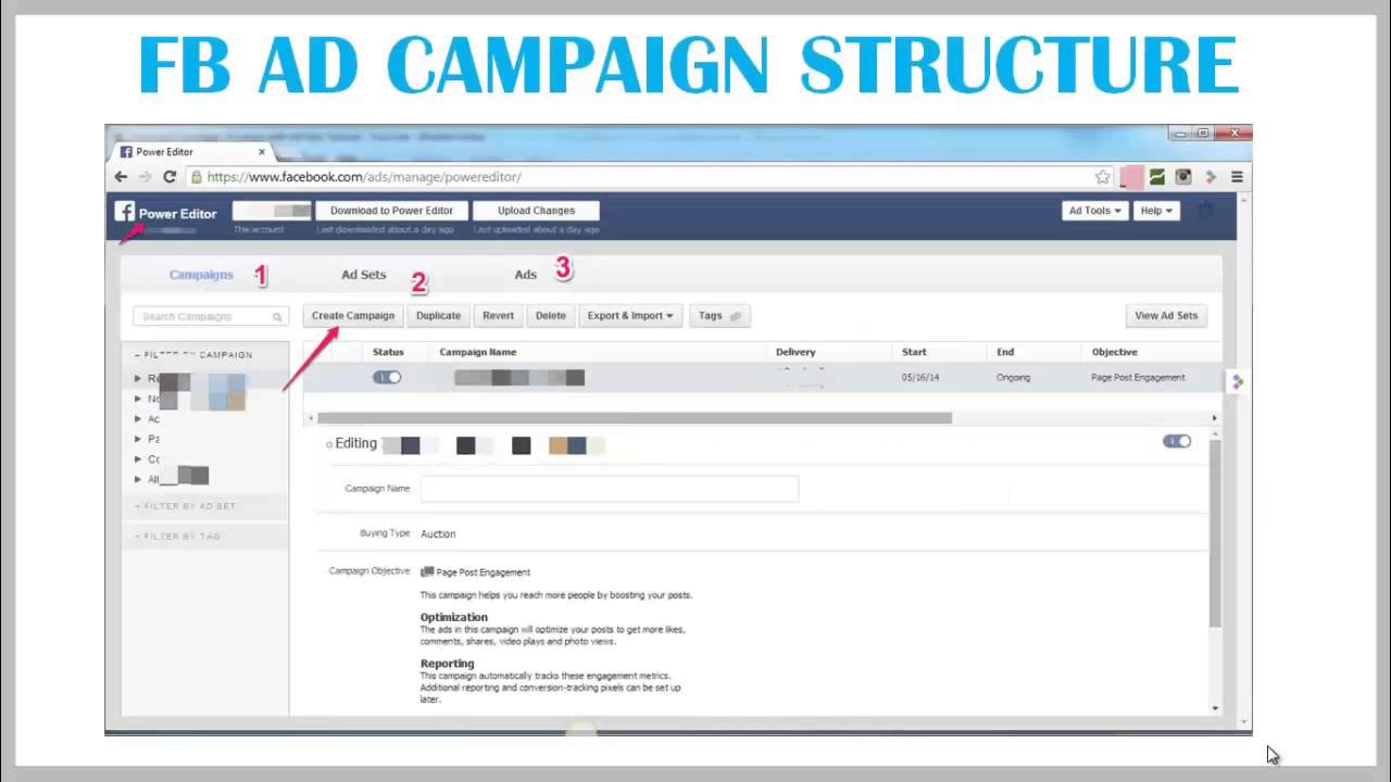 FB AD CAMPAIGN STRUCTURE - YouTube