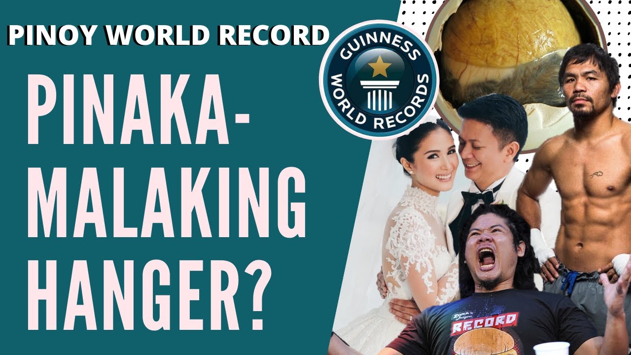 PINOY SA GUINNESS WORLD RECORDS l PINAKAMALAKING HANGER? l LARGEST ...