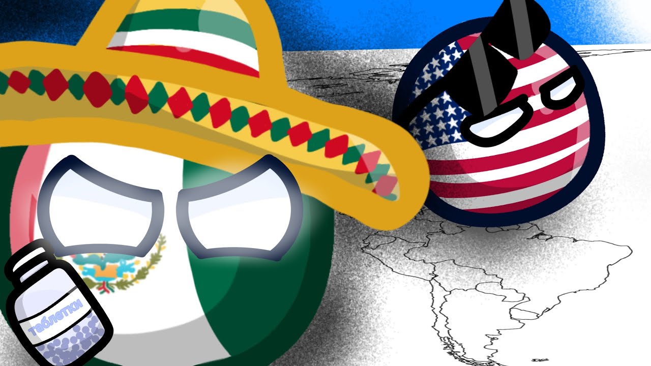 México se venga de Estados unidos😯#countryballs #humor #español #capcut ...