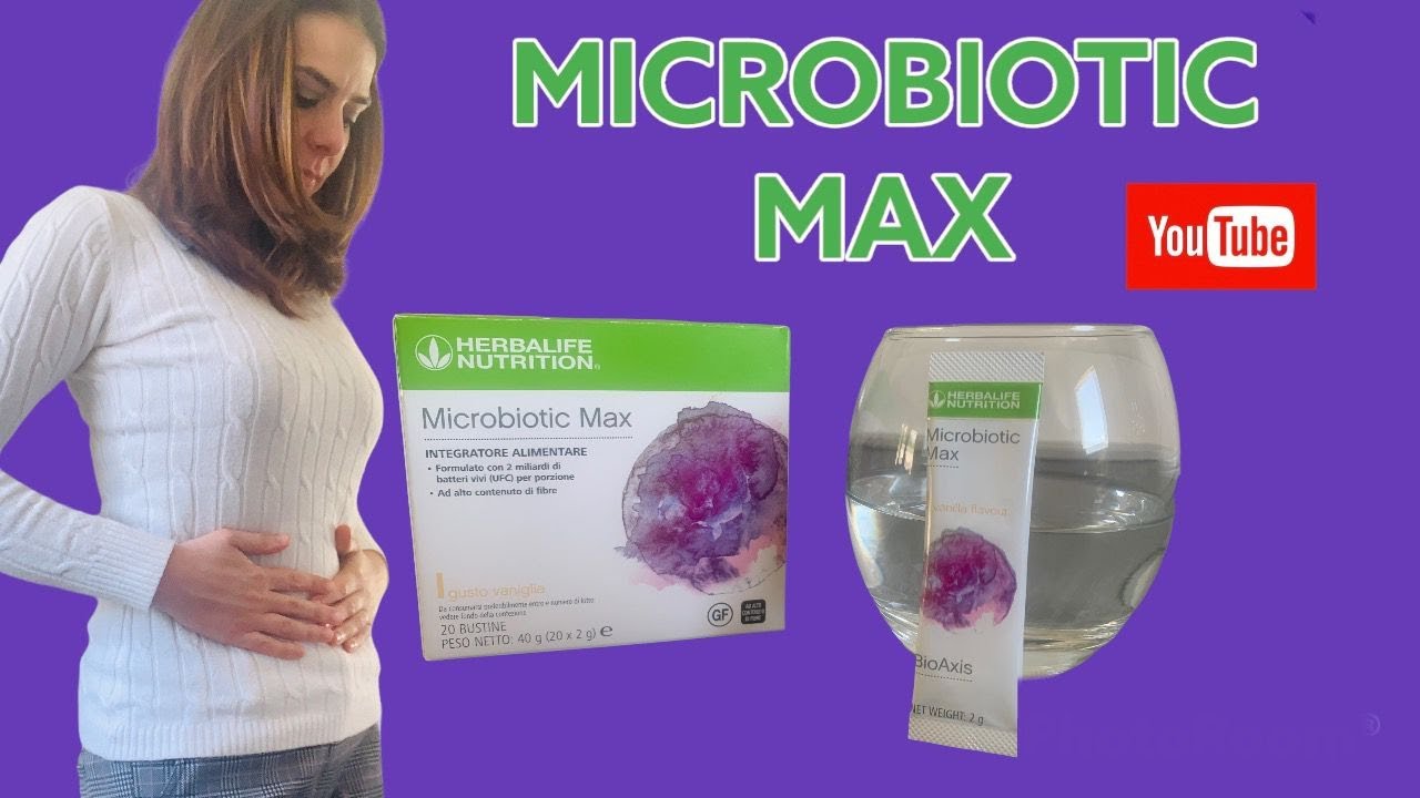 MICROBIOTIC MAX di Herbalife Nutrition - YouTube