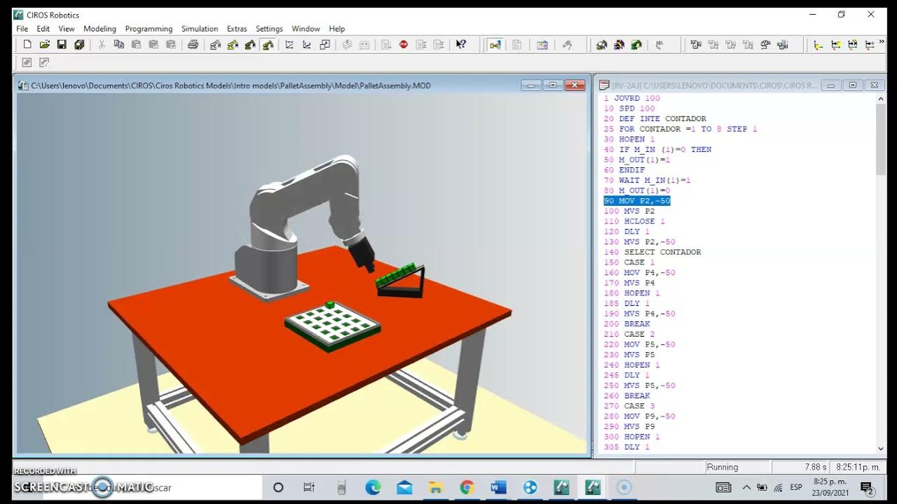 CIROS Robotics - Pallet Assembly - YouTube
