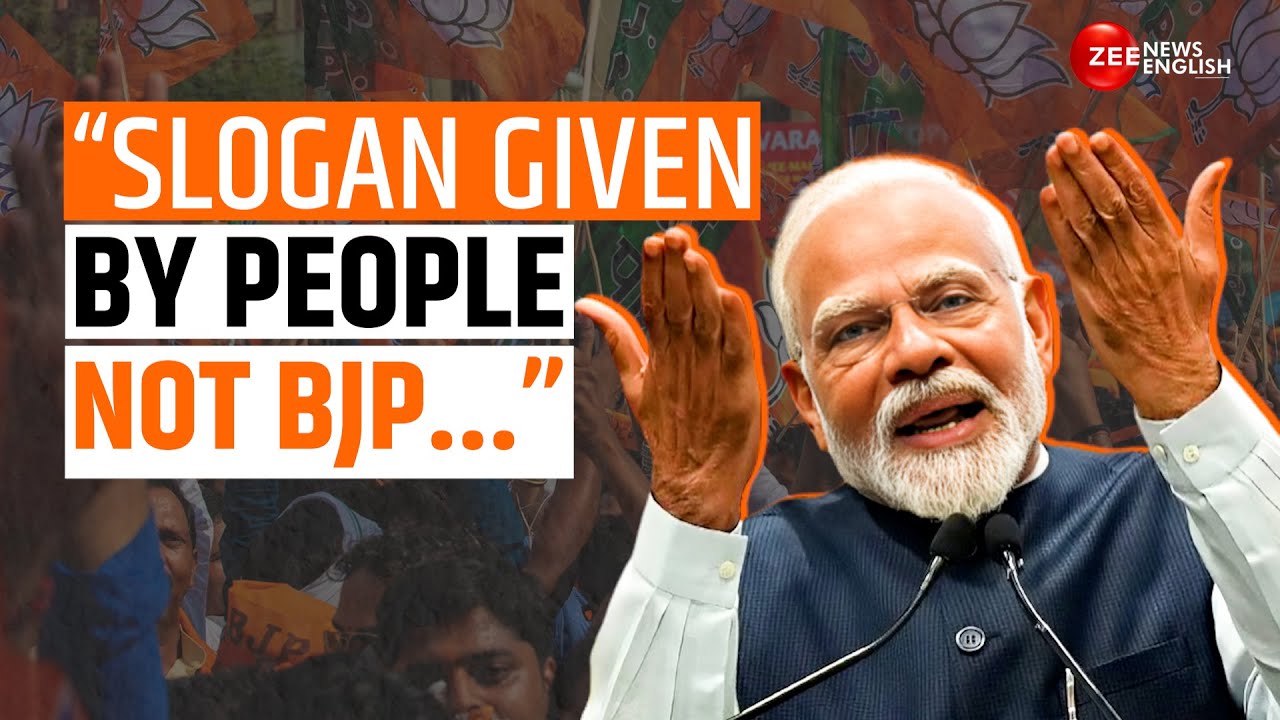 PM Modi Highlights The Innovation Behind 'Abki Baar 400 Paar' Slogan ...