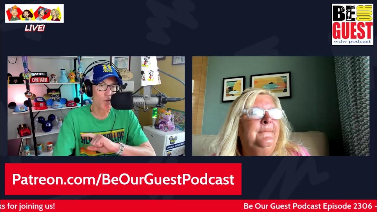 Be Our Guest WDW Podcast - Trip Report with Stephanie LIVE from WDW ...