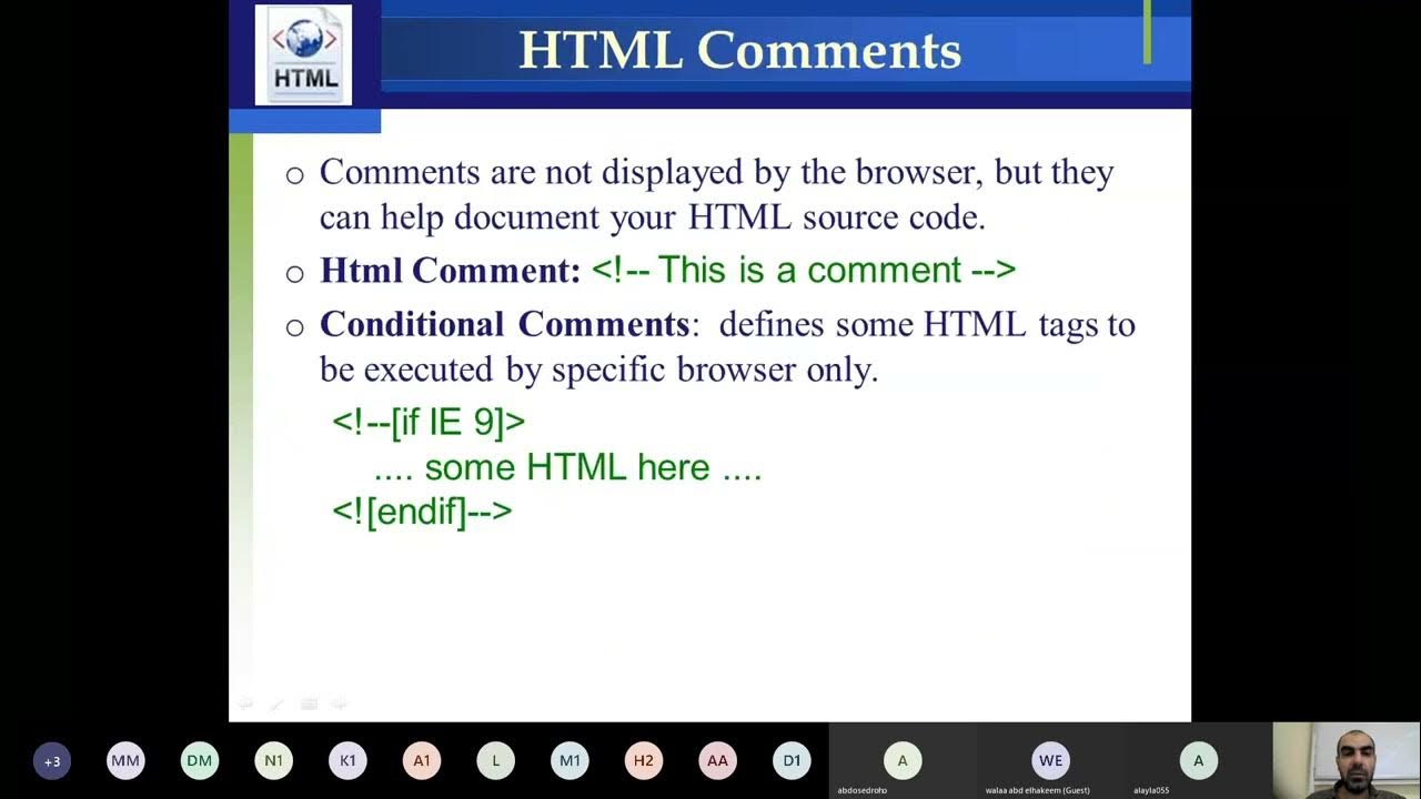 Day 1 P2 HTML intro - YouTube