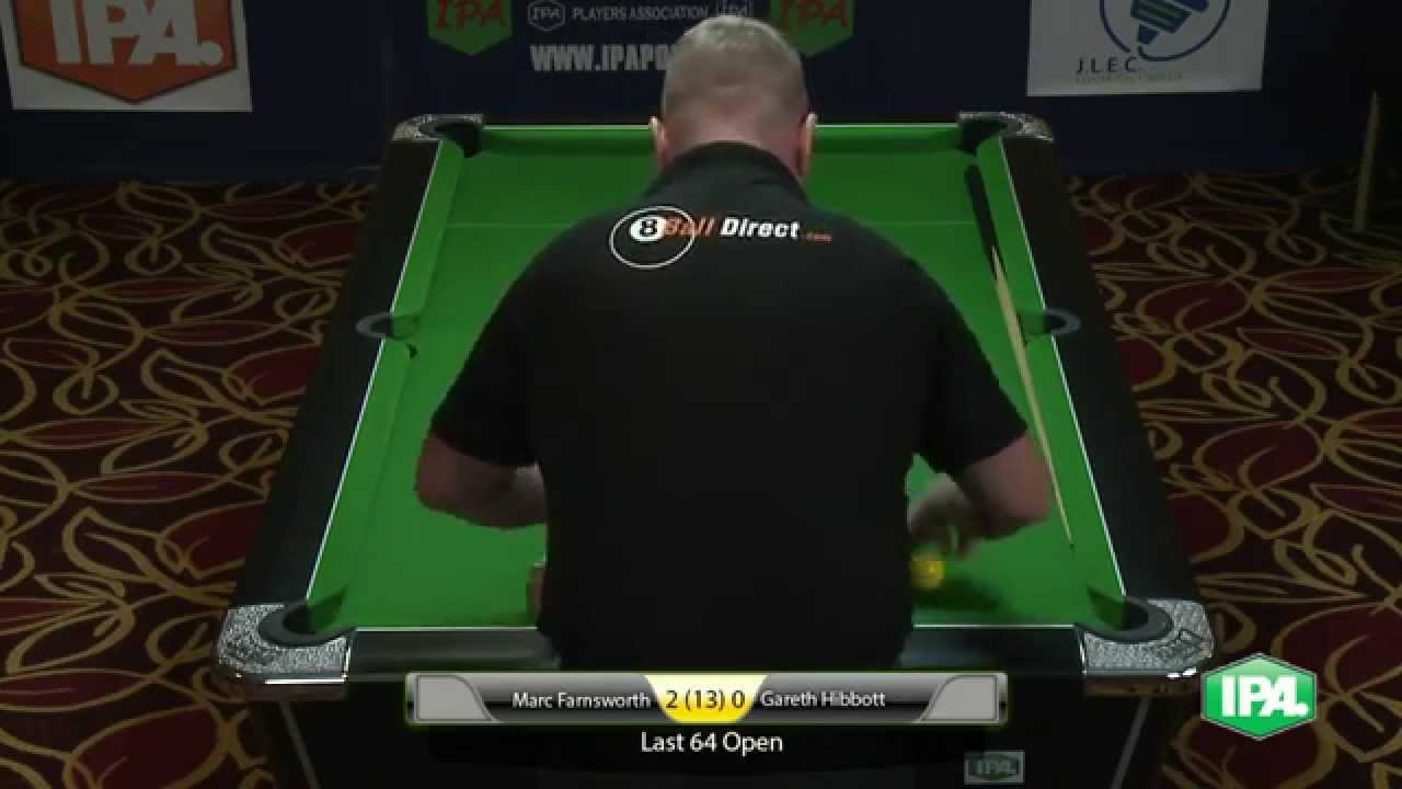 IPA Pool Tour 2015 Marc Farnsworth v Gareth Hibbott - YouTube