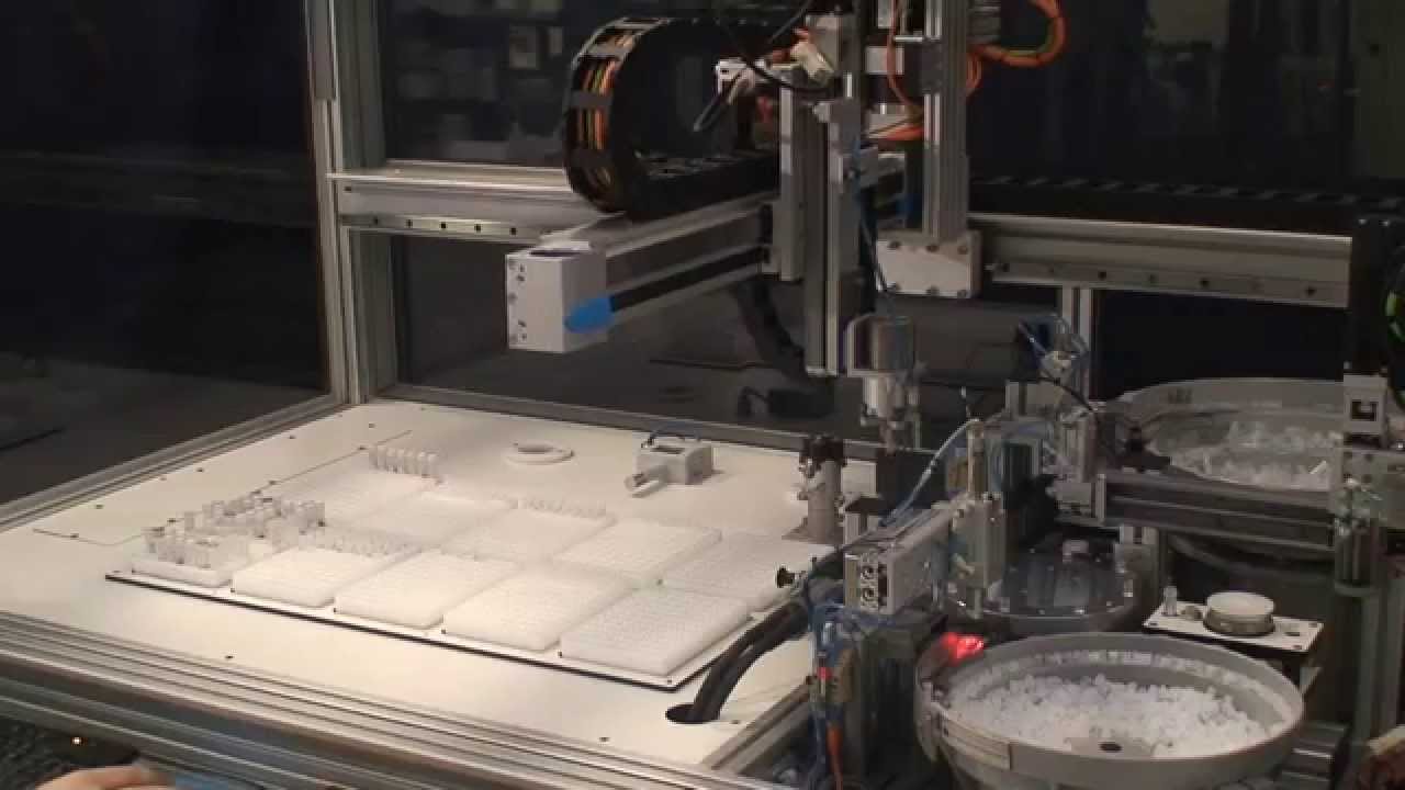 Automated seed dispensing system @ ABRC, Ohio State University - YouTube