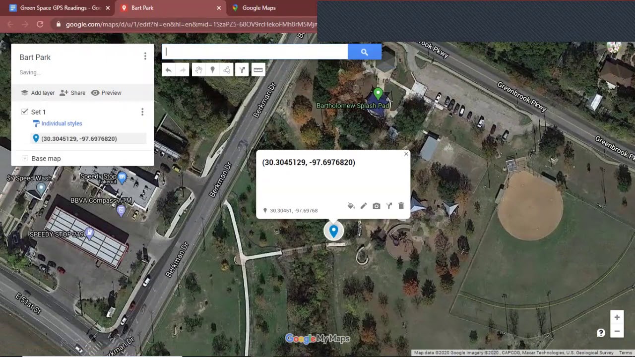 Using Google Maps to Calculate Area for Trees - YouTube
