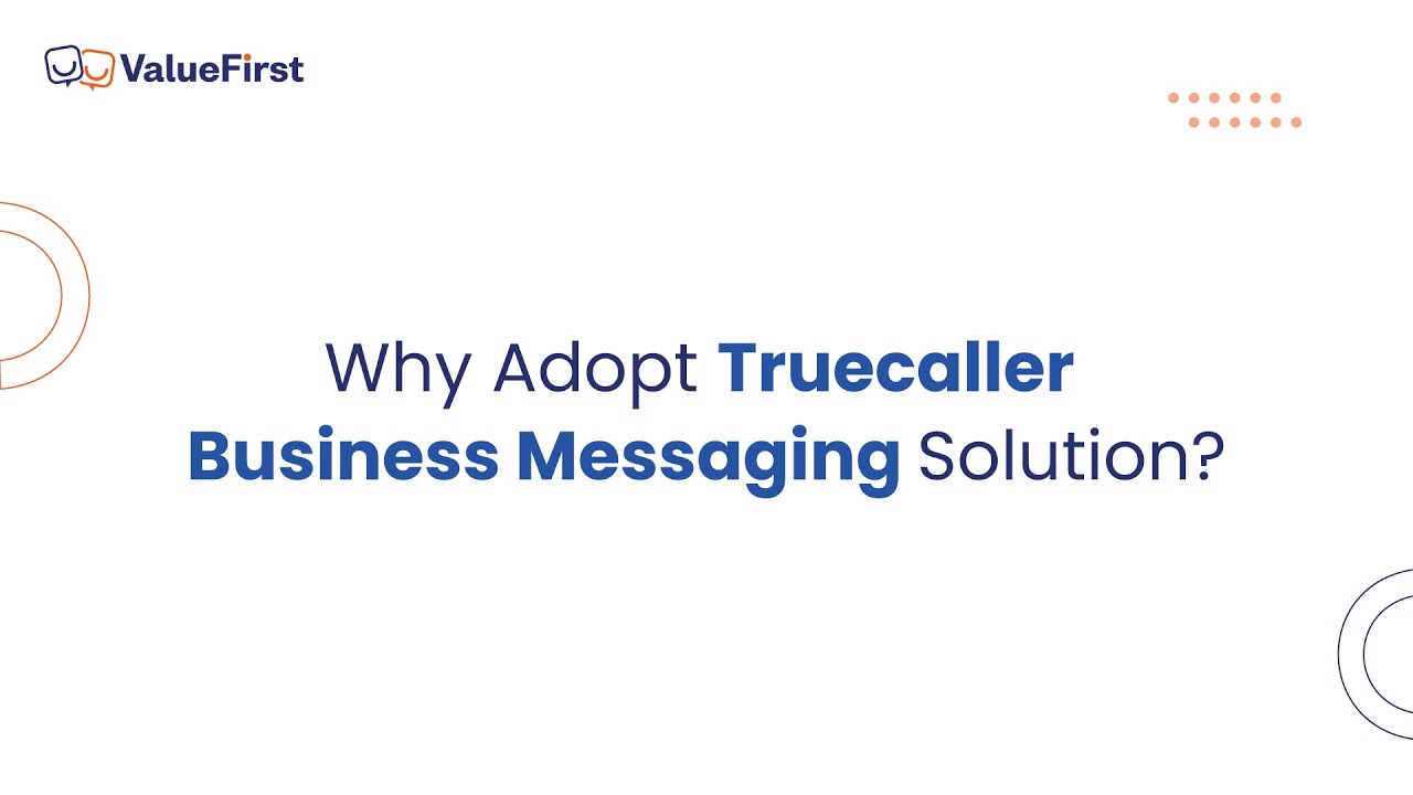 Reach More, Engage Better: Truecaller's Messaging Solution - YouTube
