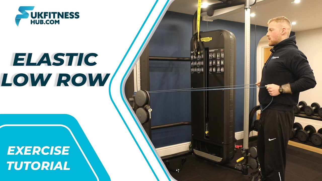 Exercise Tutorial: Elastic Low Row - YouTube