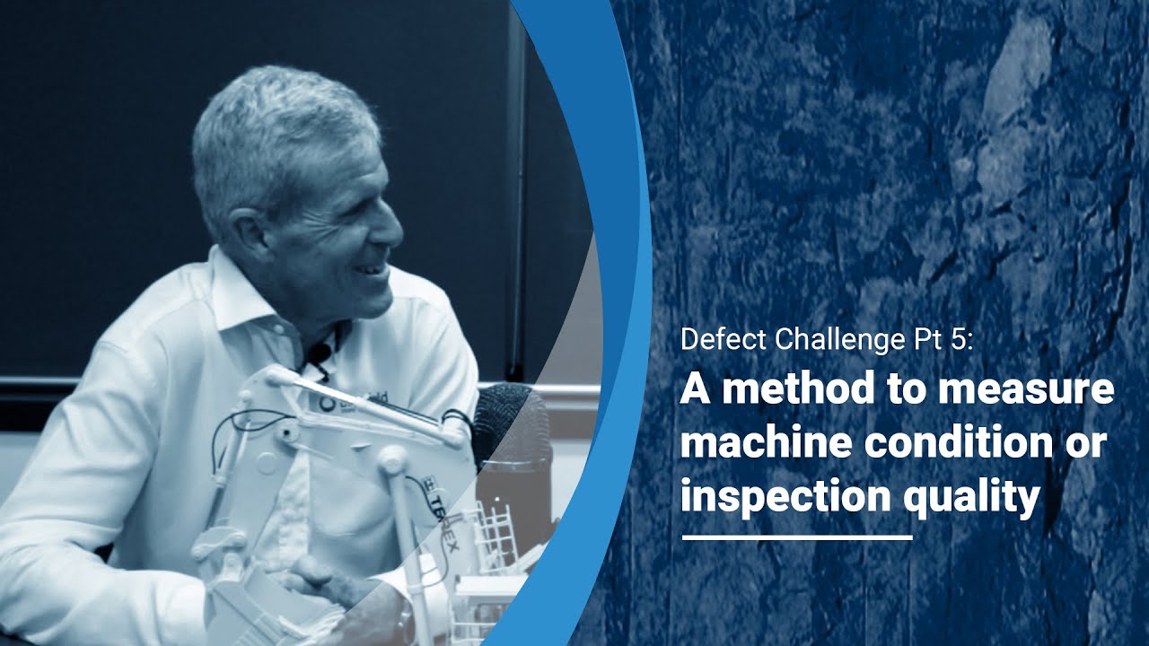 Defect Challenge Pt 5: A method to measure machine condition or ...