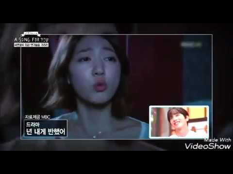 Yong hwa reaction watch kiss scene with park shin hye.. lol