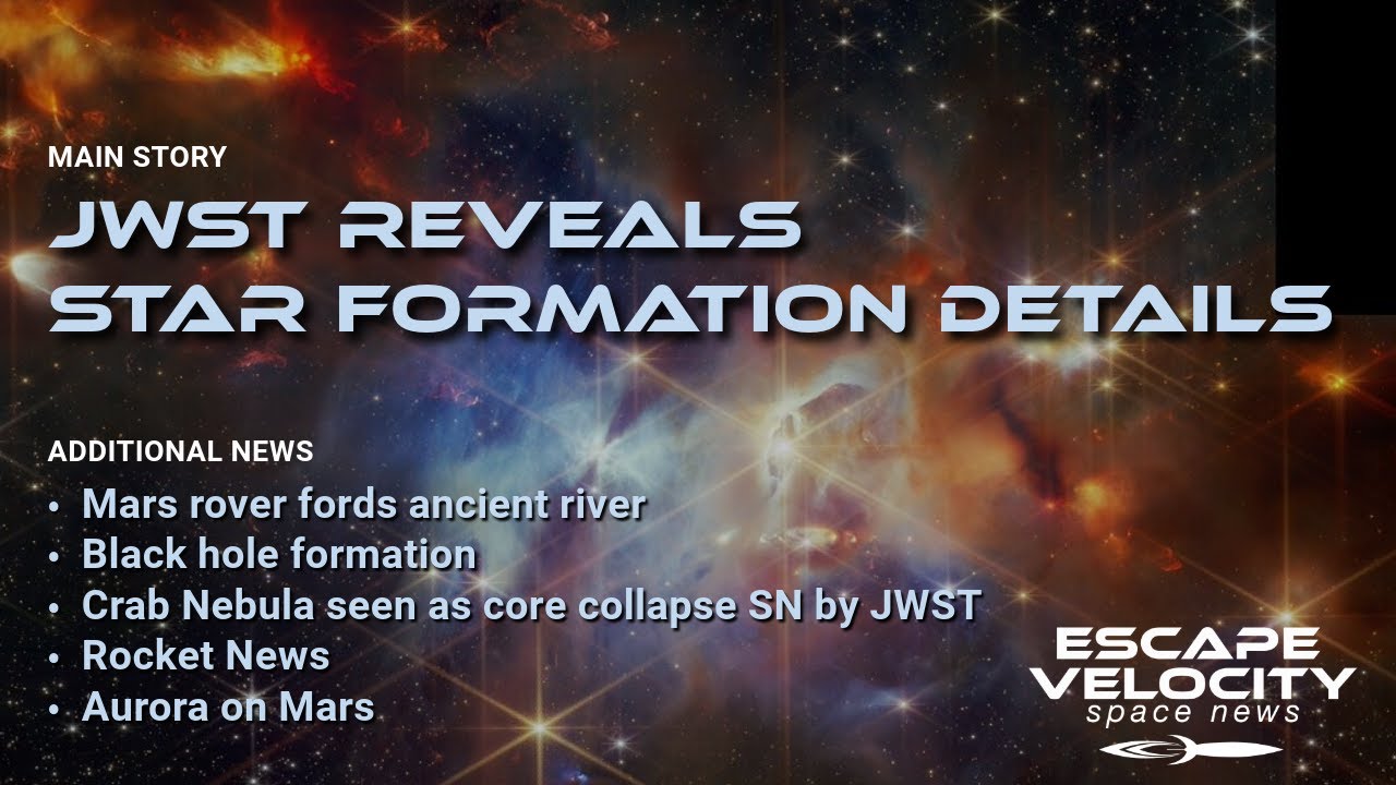 JWST Reveals Star Formation Details - YouTube