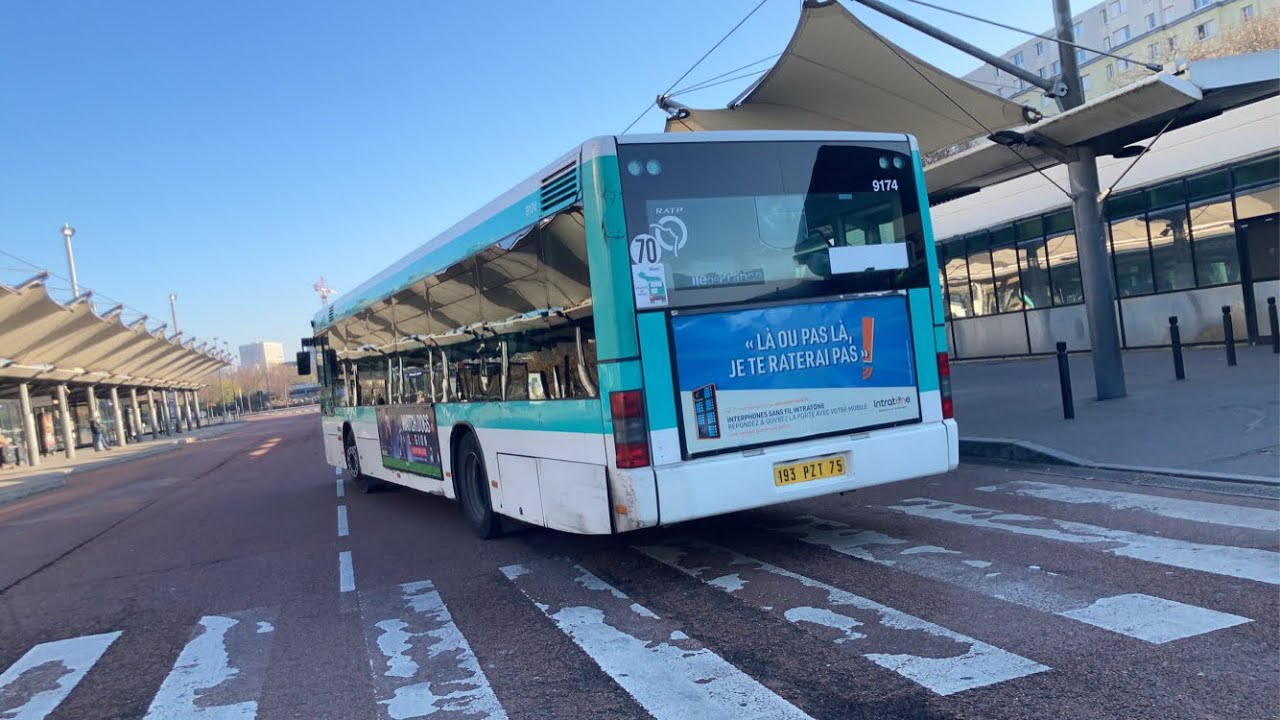 Ligne 168 — MAN NL 223 RATP BUS | 9174 - YouTube