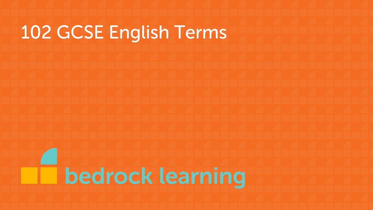 Bedrock Learning 102 GCSE English Terms YouTube bedrock-learning-102-gcse-english-terms-youtube