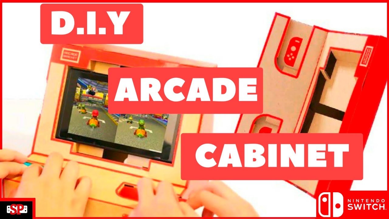 Unboxing- DIY Arcade Cabinet-Nintendo Switch - YouTube