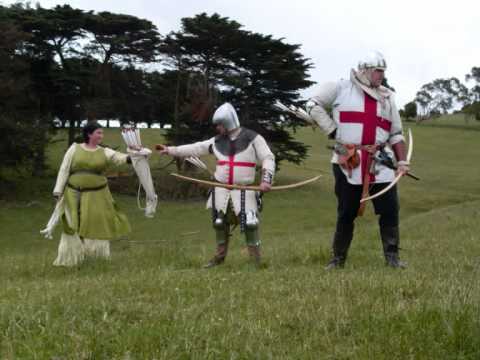 Medieval Warbow Archers - YouTube