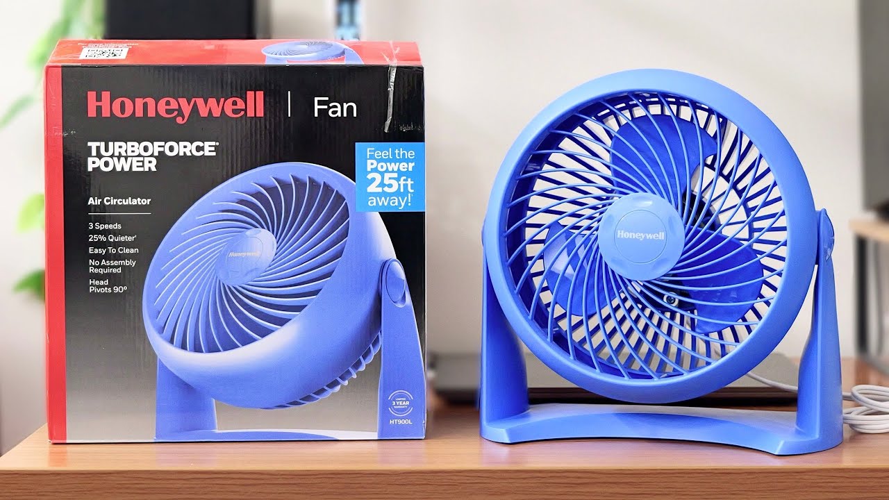 Honeywell HT-900L TurboForce Fan (Blue) | Unboxing & Test - YouTube