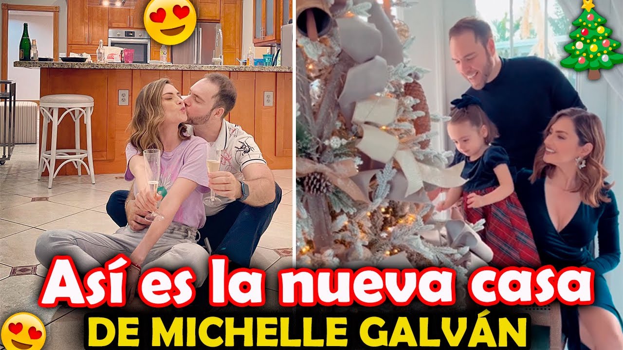 😍Así es la NUEVA CASA de Michelle Galván donde PASARÁN su PRIMERA ...