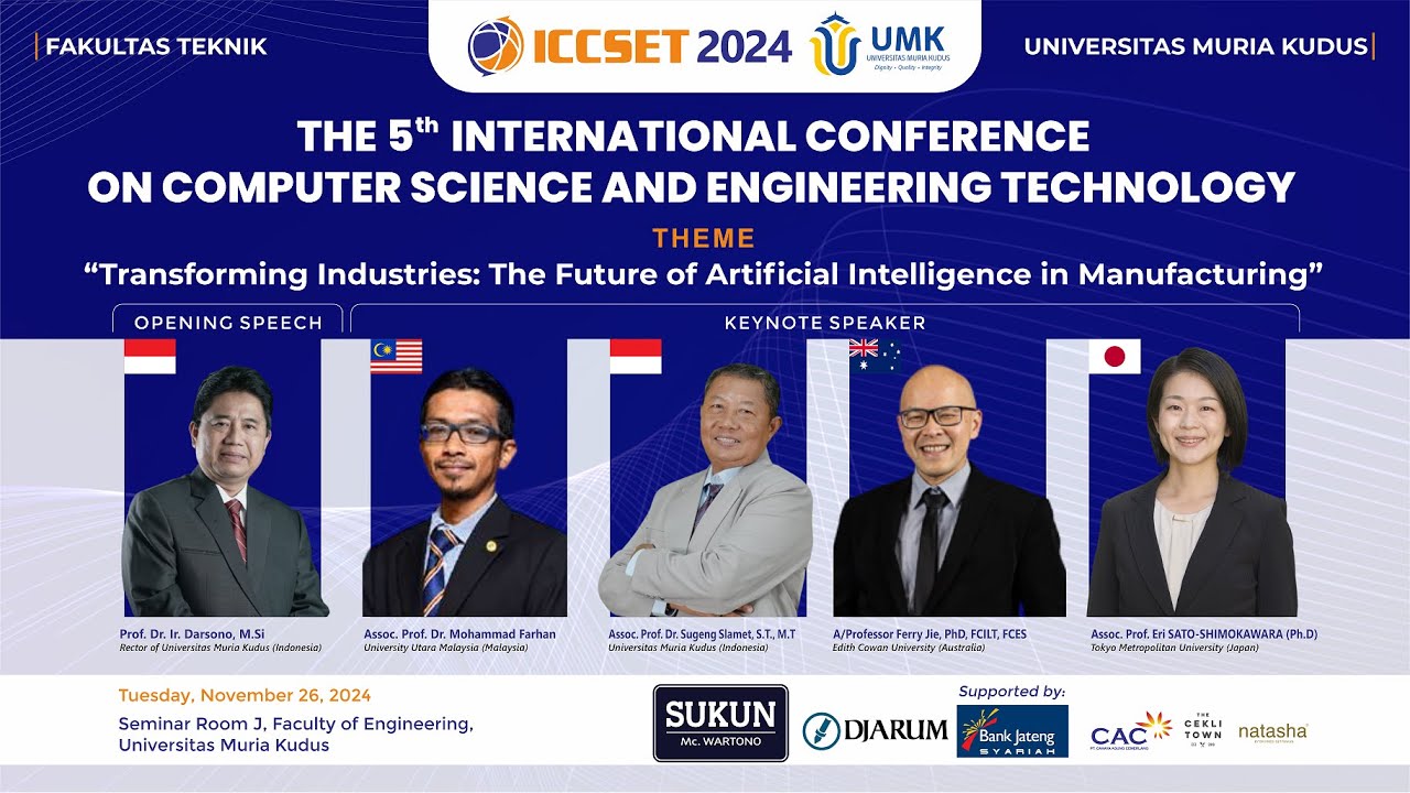 The 5th International Conference on Computer Science and Engineering ...