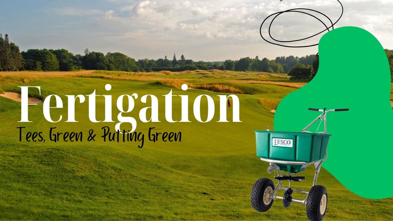 How to Fertigation in Golf Course Green | Putting | Tees - YouTube