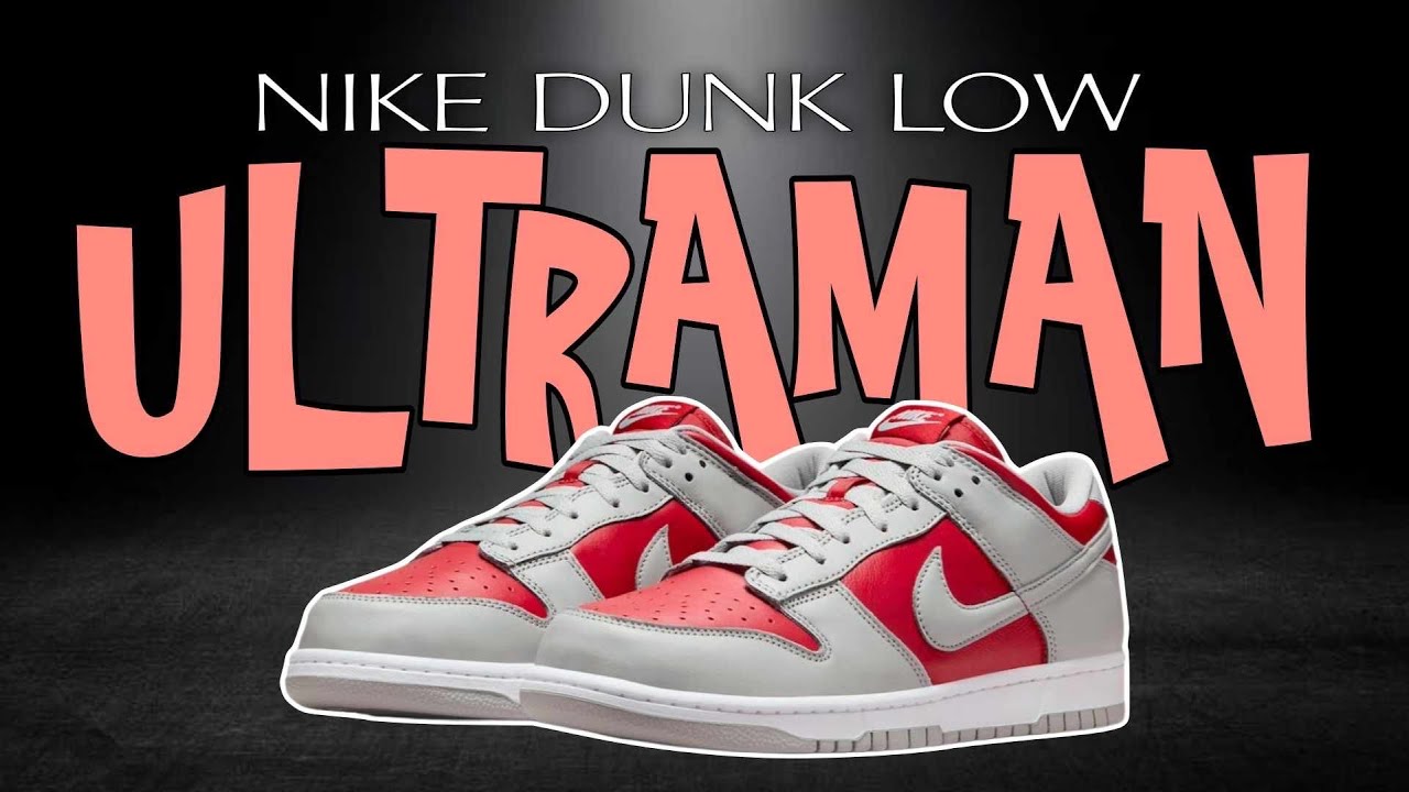 NIKE DUNK LOW ULTRAMAN 2024 DETAILED LOOK + PRICE - YouTube