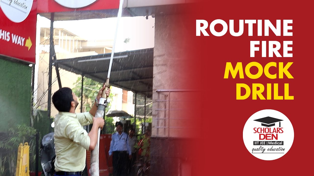 Fire Mock Drill | Scholars Den - YouTube