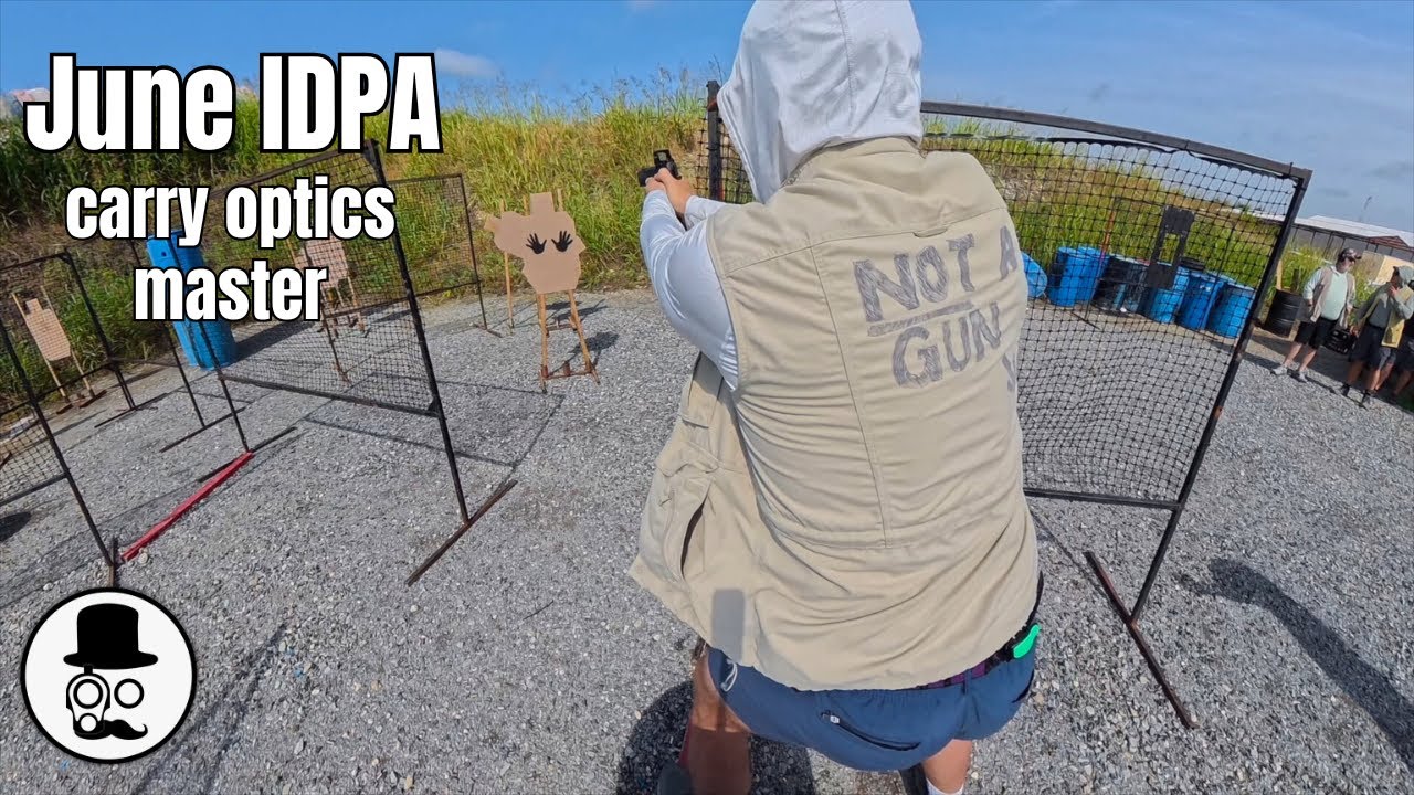 IDPA Carry Optics Master - Bul Armory Tac Pro - June CC IDPA - YouTube