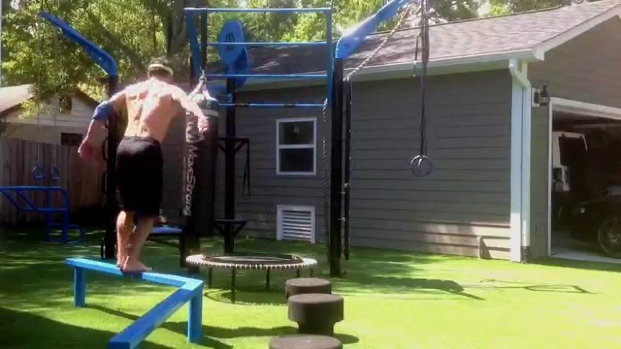 Flying pull-up strength ninja finisher workout - YouTube